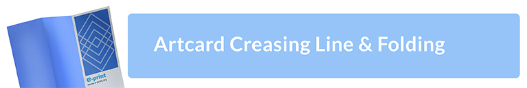 ArtCard Creasing Line & Folding
