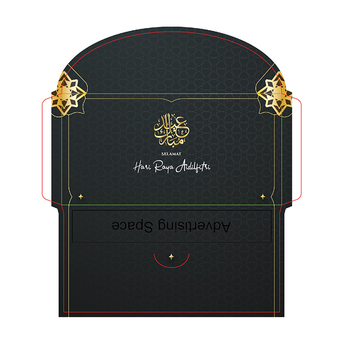 Horizontal Sampul Raya Template