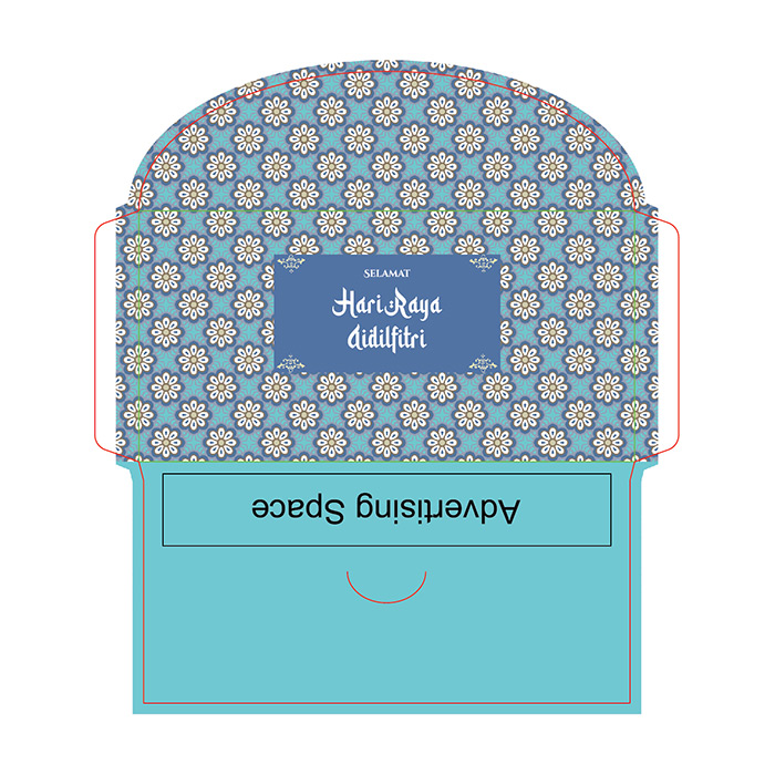 Horizontal Sampul Raya Template