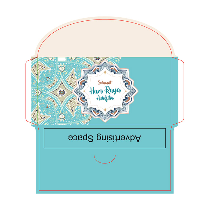 Horizontal Sampul Raya Template