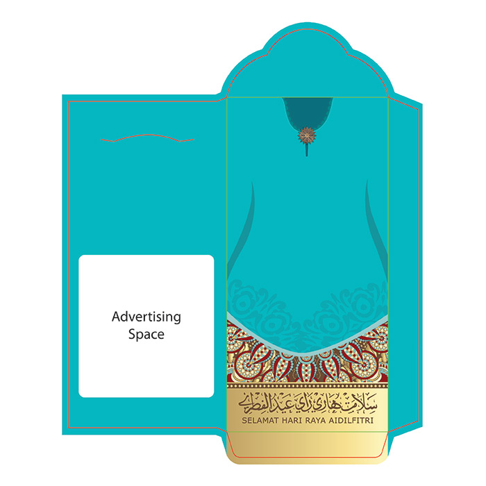 Vertical Sampul Raya Template