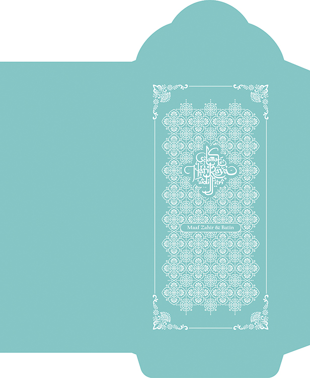 Vertical Sampul Raya Template