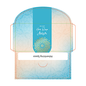 Horizontal Sampul Raya Template