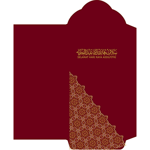 Vertical Sampul Raya Template